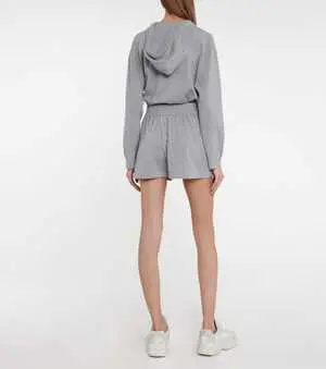 Live The Process Cashmere-blend Shorts - Grey