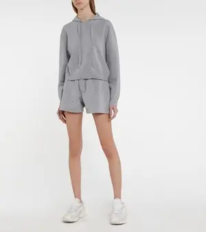 Live The Process Cashmere-blend Shorts - Grey
