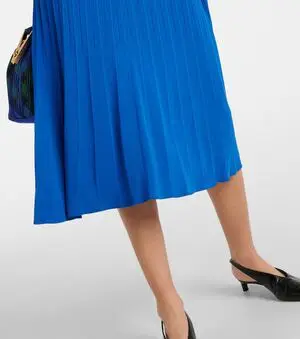JOSEPH Ribbed-knit Midi Dress