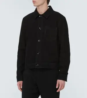 AMI Paris Suede Overshirt