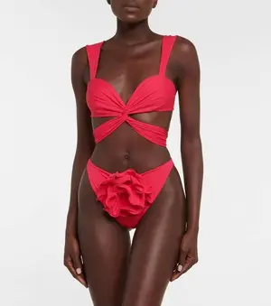 Magda Butrym Wrap-tie Bikini Top