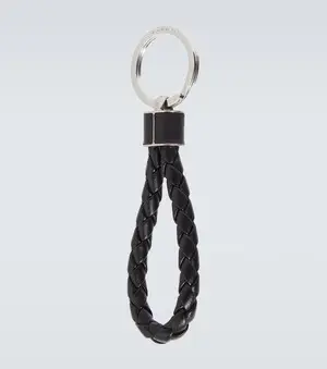 Bottega Veneta Leather Keychain