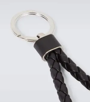 Bottega Veneta Leather Keychain