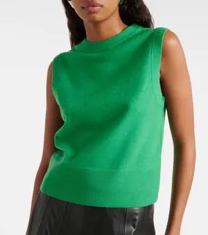 Vince Wool-blend Sweater Vest