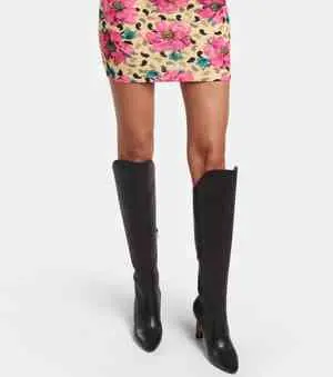 CHRISTIAN LOUBOUTIN Eleonor Botta 85 Knee-high Boots