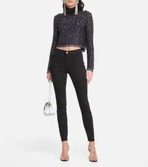 FRAME Le High Skinny Jeans
