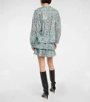MARANT ETOILE Salika Printed Blouse