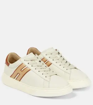 Hogan H365 Leather Sneakers - White