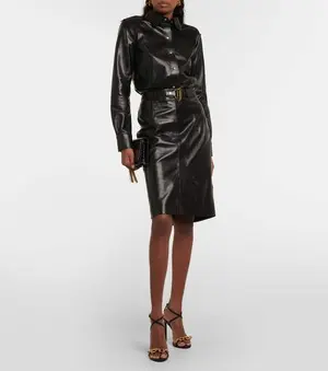 TOM FORD Leather Shirt