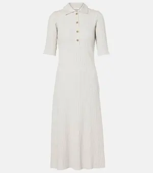 Vince Ribbed Day Dresses