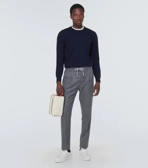 Brunello Cucinelli Cashmere Crewneck Sweater - Blue