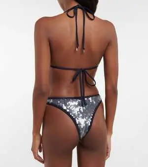 JEAN PAUL GAULTIER Sequined Bikini Bottom