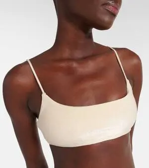 Jade Swim Muse Bikini Top - Beige