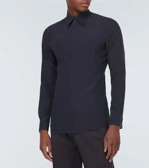 Dolce & Gabbana Silk Crepe De Chine Shirt