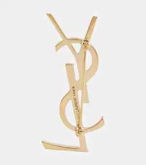 Saint Laurent Monogram Brooch