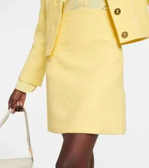 PATOU Tweed Mini Skirt