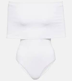 Alaïa Off-shoulder Knit Bodysuit