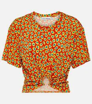 Rabanne Leopard-print Second Skin Top