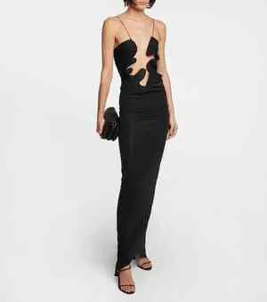 Christopher Esber Molded Venus Jersey Maxi Dress