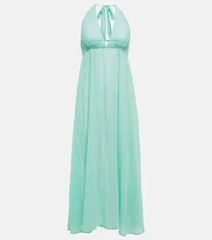 Heidi Klein Seven Mile Beach Cotton Maxi Dress - Multicoloured