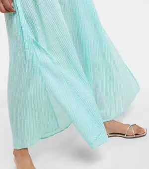 Heidi Klein Seven Mile Beach Cotton Maxi Dress