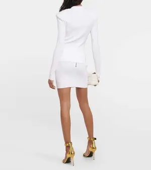 Balmain Embellished Knit Sweater