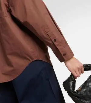 Co Oversized Cotton And Silk Shirt
