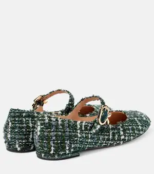 GIANVITO ROSSI Mary Jane Flats