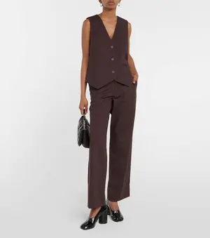 SIR. Guillaume Pinstriped Vest
