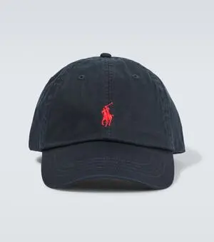 Polo Ralph Lauren Polo Ralph Lauren Cotton Baseball Cap Black