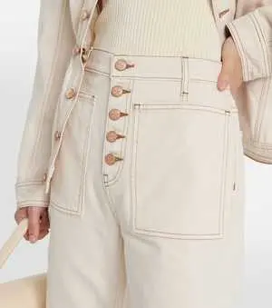 Ulla Johnson Lou High-rise Flared Jeans