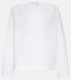 JIL SANDER Cotton Poplin Top