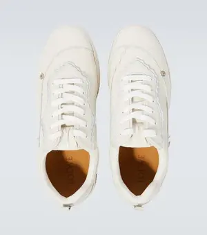 Loewe Deconstructed Leather Sneakers