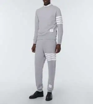 Thom Browne 4-bar Classic Sweatshirt - Grey