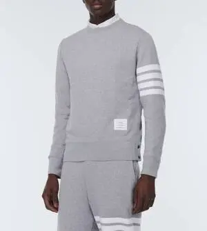 Thom Browne 4-bar Classic Sweatshirt - Grey