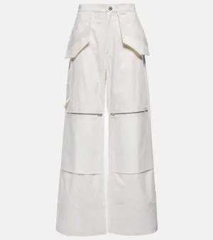 DION LEE Workwear Cotton-blend Pants