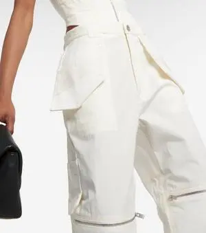 DION LEE Workwear Cotton-blend Pants