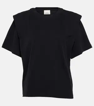Isabel Marant Étoile Zelitos Cotton Top - Black