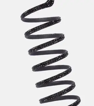 Rene Caovilla Cleo Embellished Sandals - Black