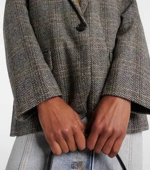 MARANT ETOILE Charly Checked Wool Blazer