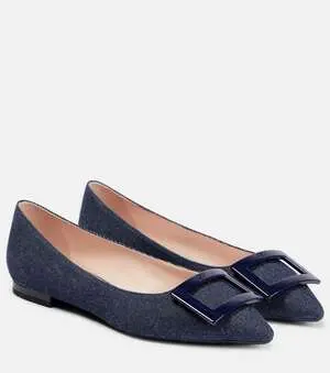 Roger Vivier Trimmed Flats For Women