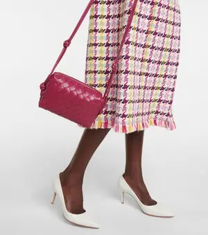 GIANVITO ROSSI 70" Leather Pumps