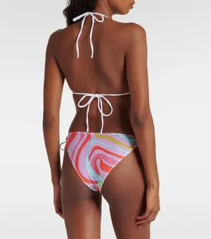 Emilio Pucci Marmo Bikini Bottoms - Multicoloured