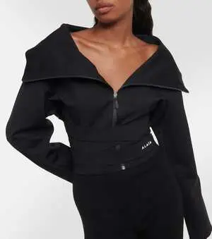 Alaïa Cropped Jersey Jacket