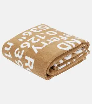 Burberry Location Cotton Jacquard Towel - Beige