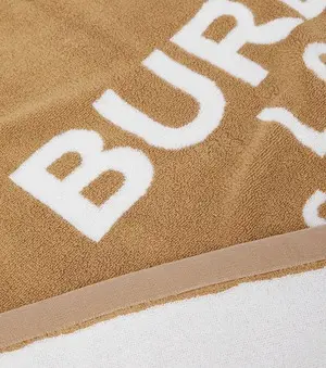 Burberry Location Cotton Jacquard Towel