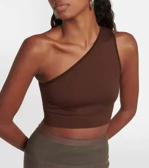 Rick Owens Athena One-shoulder Cropped Top