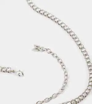 Amina Muaddi Crystal-embellished Waist Chain