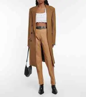 Isabel Marant Étoile Mecelia Anglaise Cotton And Silk Crop Top