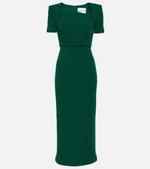 Roland Mouret Moon Wool Midi Dress